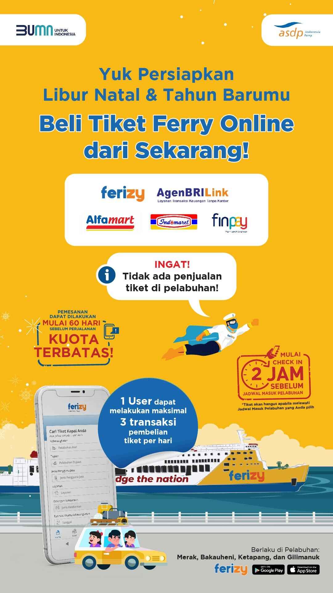 Ferizy - Naik Ferry, Easy!